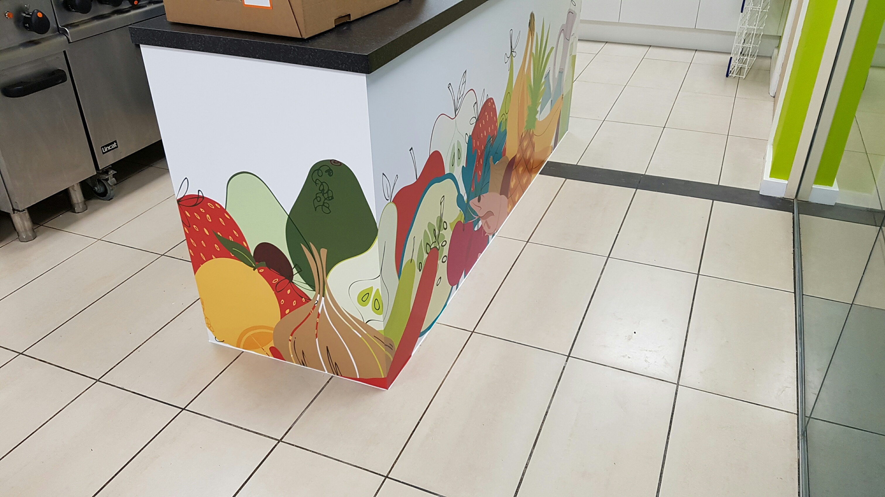 Self Adhesive Office Wall Decals - Fresh Direct | B2B Graphics