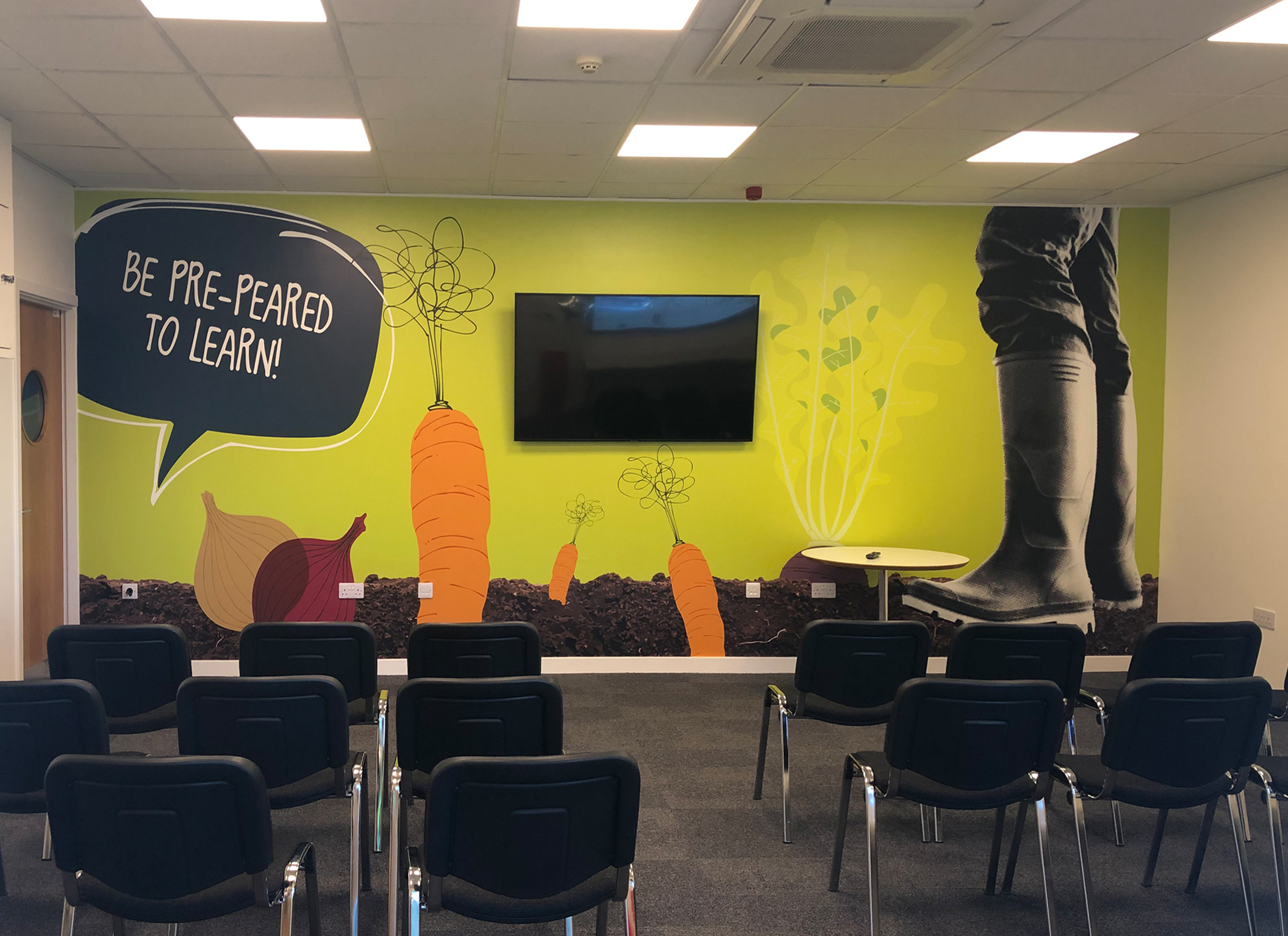 Office Branding - Fresh Direct | B2B Graphics