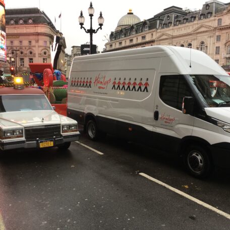 Self Adhesive Vehicle Decals - Hamley's - B2B Graphics