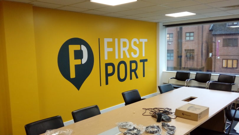 Self Adhesive Wall Decals - First Port | B2B Graphics