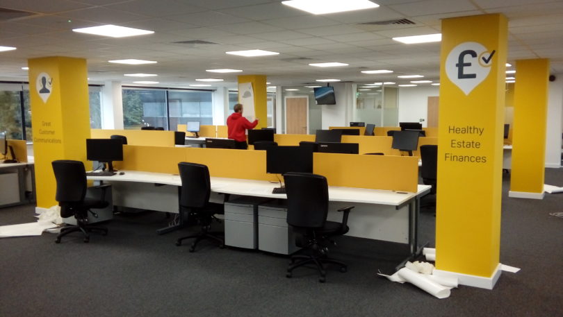 Self Adhesive Wall Decals - First Port | B2B Graphics