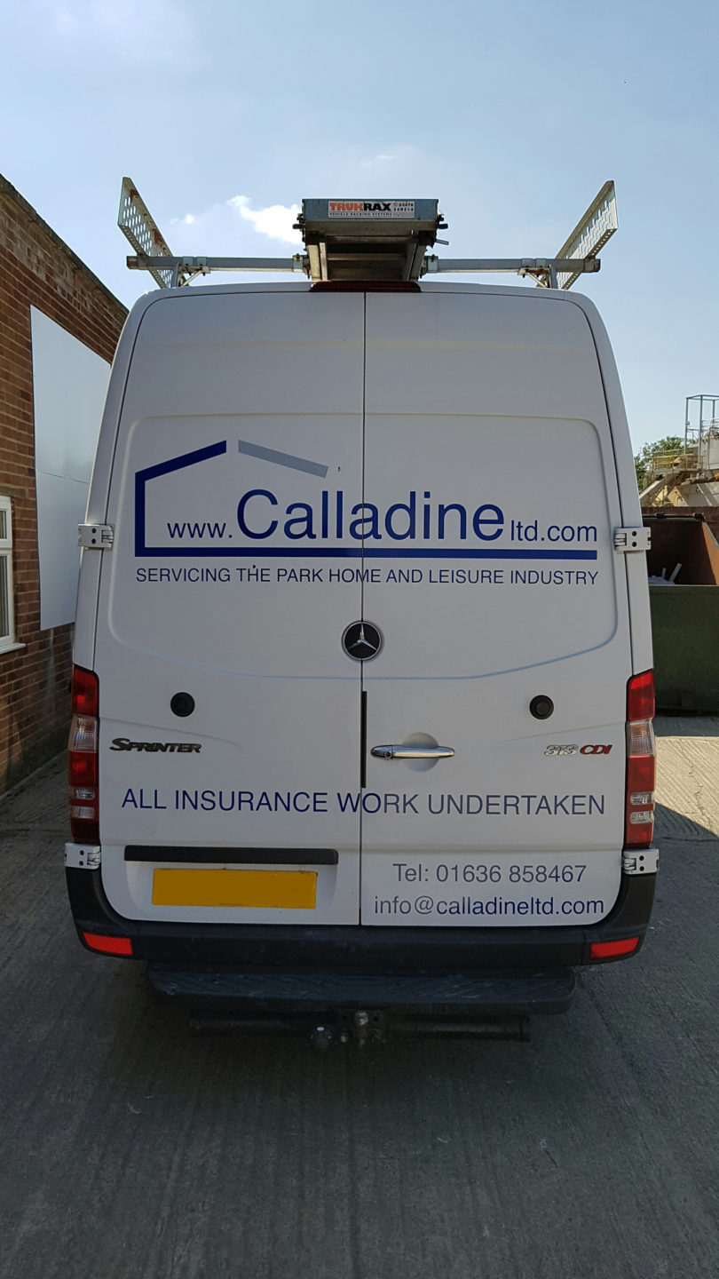 Self Adhesive Vehicle Decals - Calladine Ltd | B2B Graphics