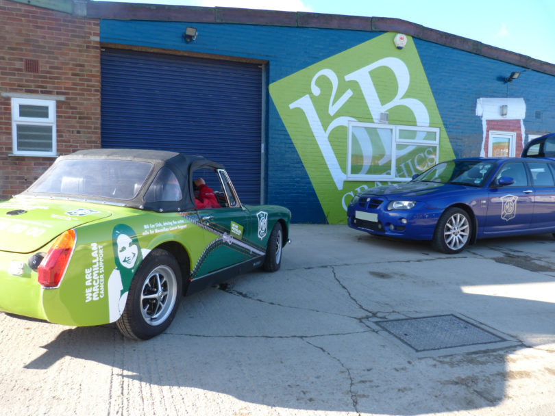 Macmillan Cancer Support MG vehicle design and wrap | B2B Graphics