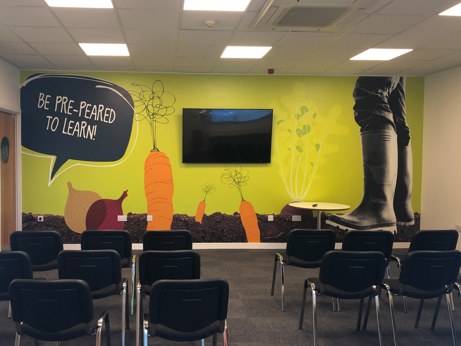 Office Branding - Fresh Direct | B2B Graphics